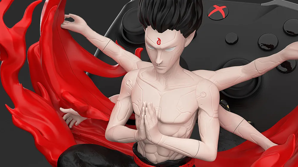 Ne Zha 2 Game Xbox Ps5 Controller Stand Base by canmaxfire MakerWorld: Download Free 3D Models