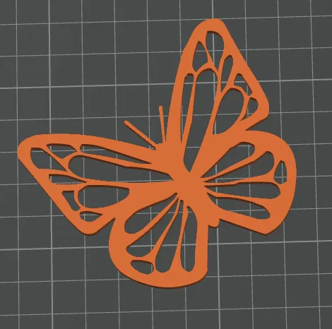 2d butterfly by Ana Portelinha - MakerWorld