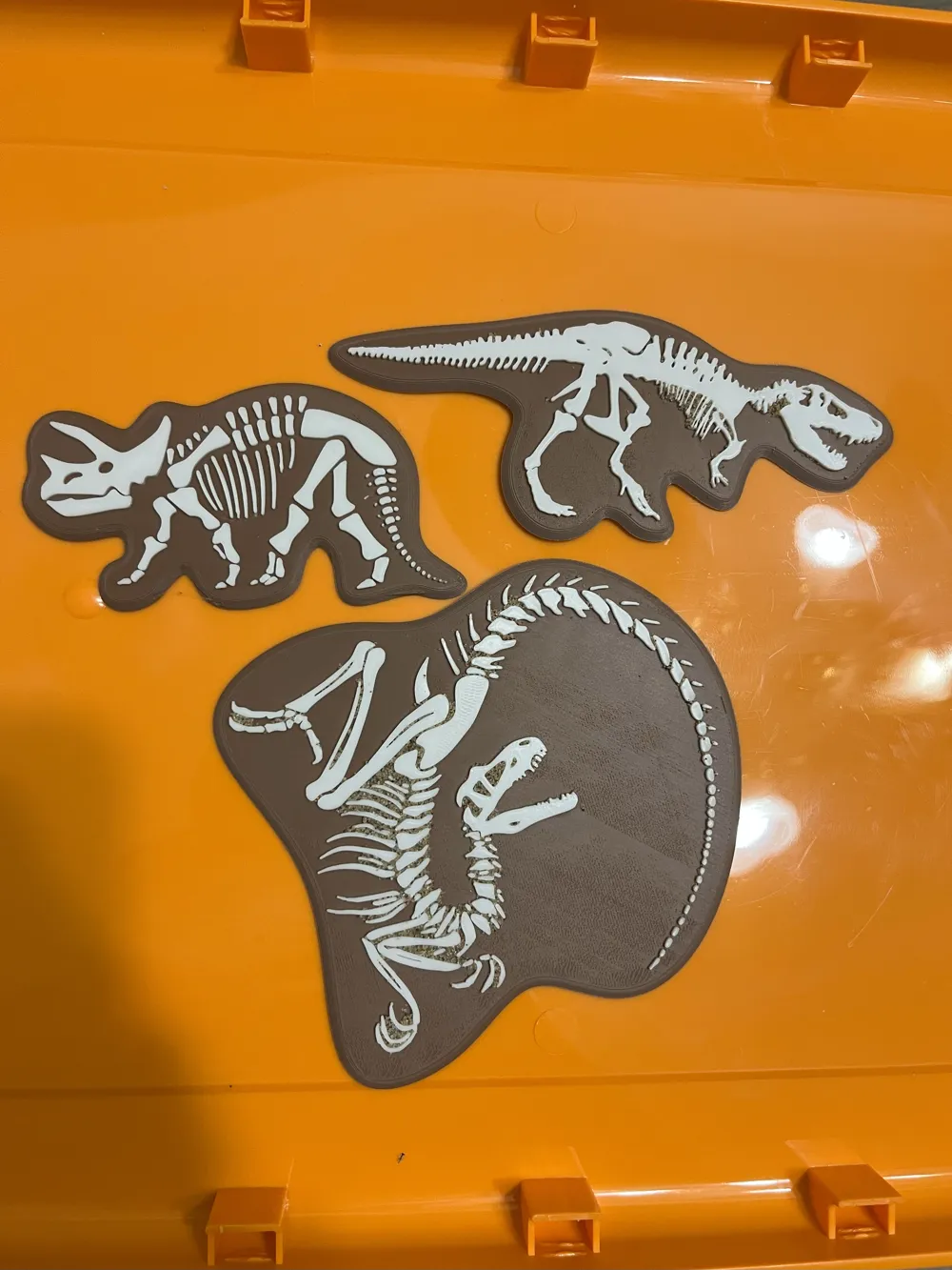 Sandbox Dinosaur Fossils by Pegasus 3D Printing MakerWorld: Download ...