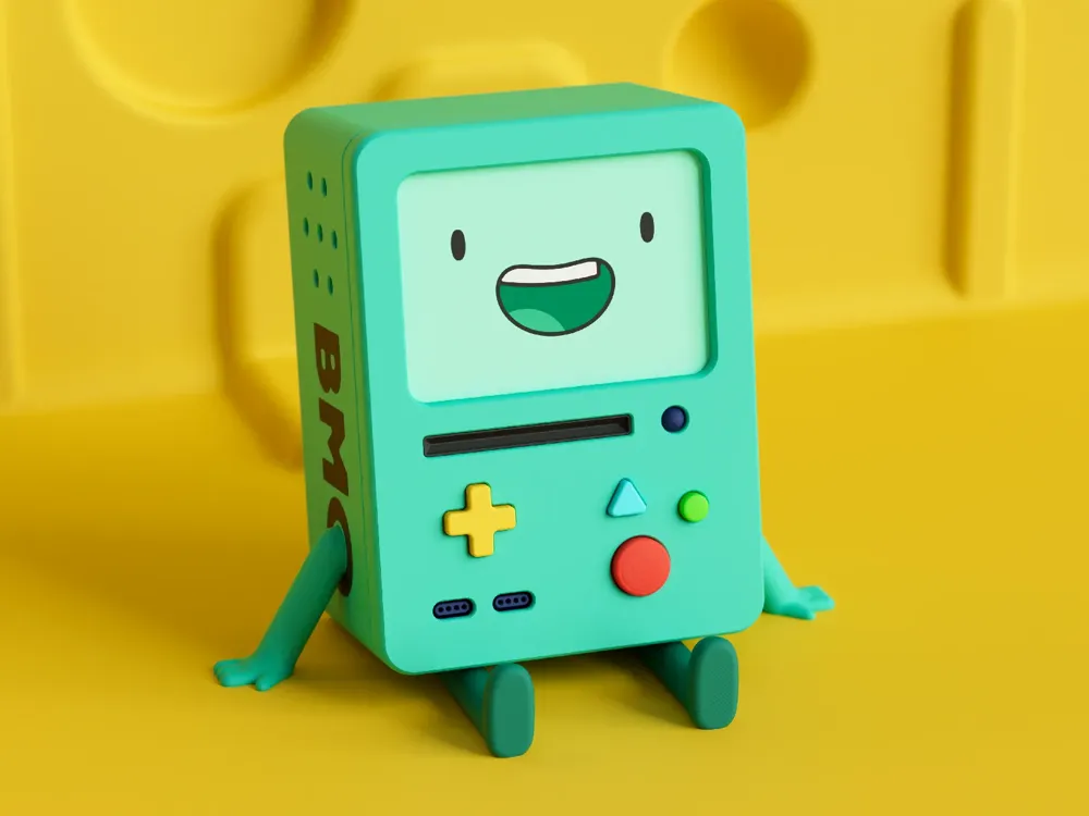 Adventure Time BMO - Internals and Swappable Faces