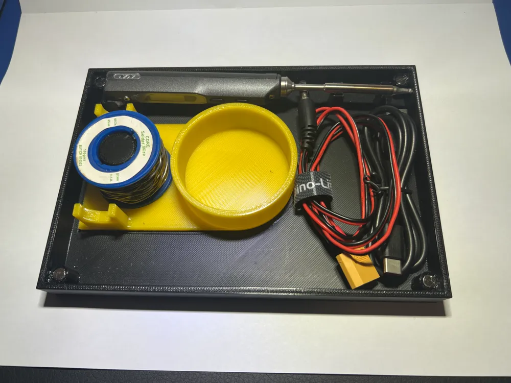 TS100 Holder by Piratax - MakerWorld