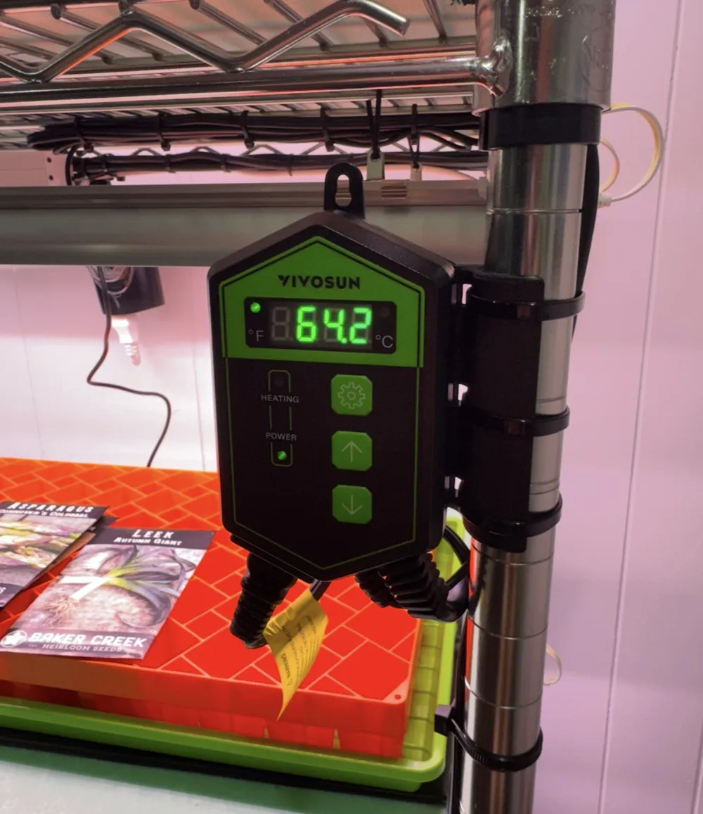 Vivosun Heat Pad Thermostat Mount for Costco Shelf - Free 3D Print ...