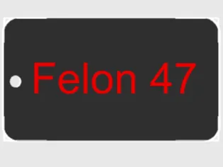 Felon 47 Keychain by RedFlame - MakerWorld