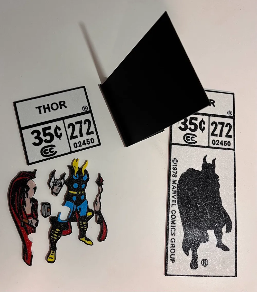 Thor corner box art by elpilla - MakerWorld