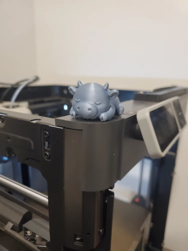 Cute Sleeping Cow - Free 3D Print Model - MakerWorld