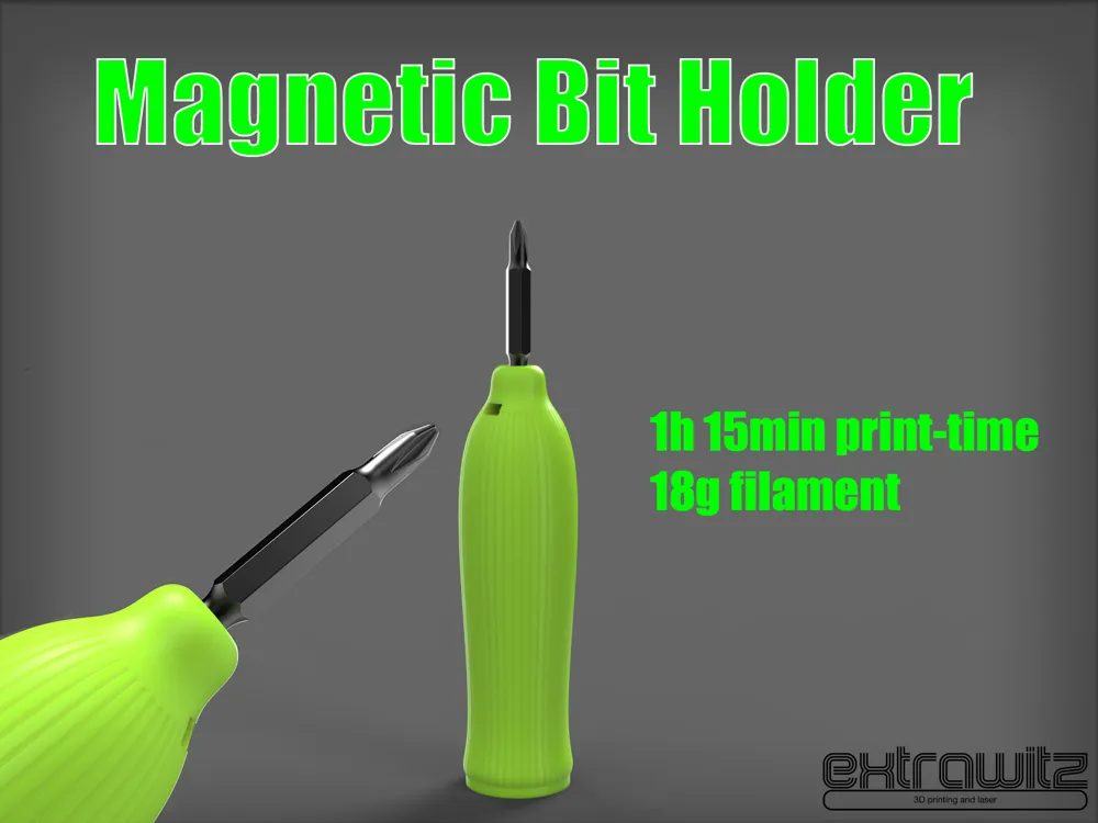 Magnetic Bit Holder by extrawitz - MakerWorld