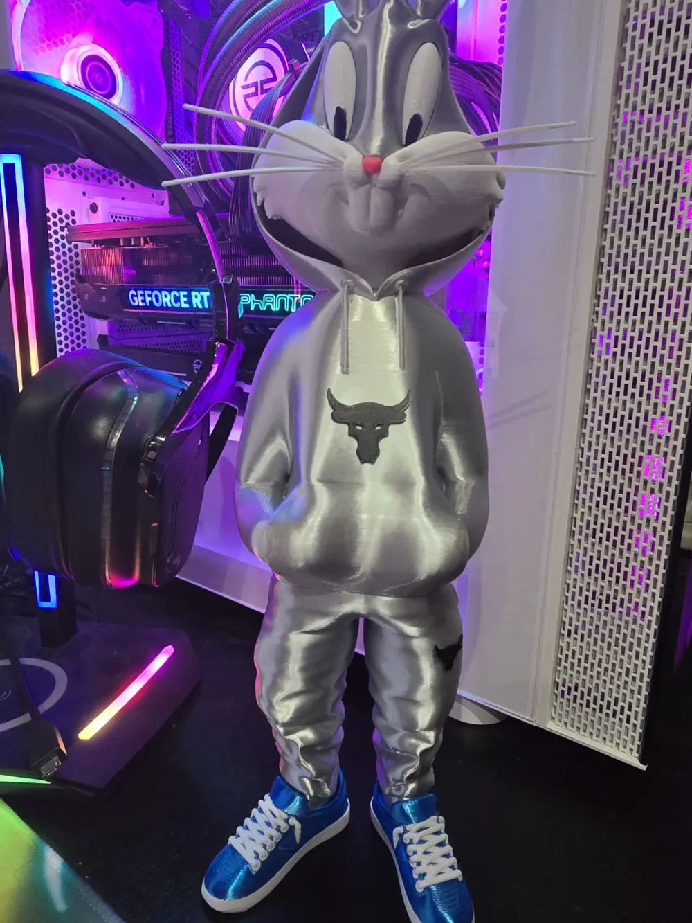 Separate Urban Bugs Bunny Project Rock logo by Wozzy3dHub MakerWorld ...