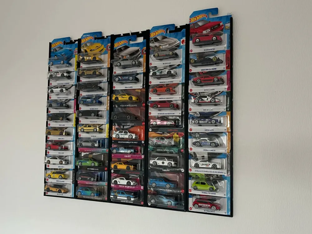 HotWheels modular wall display by brzoza MakerWorld: Download Free 3D ...
