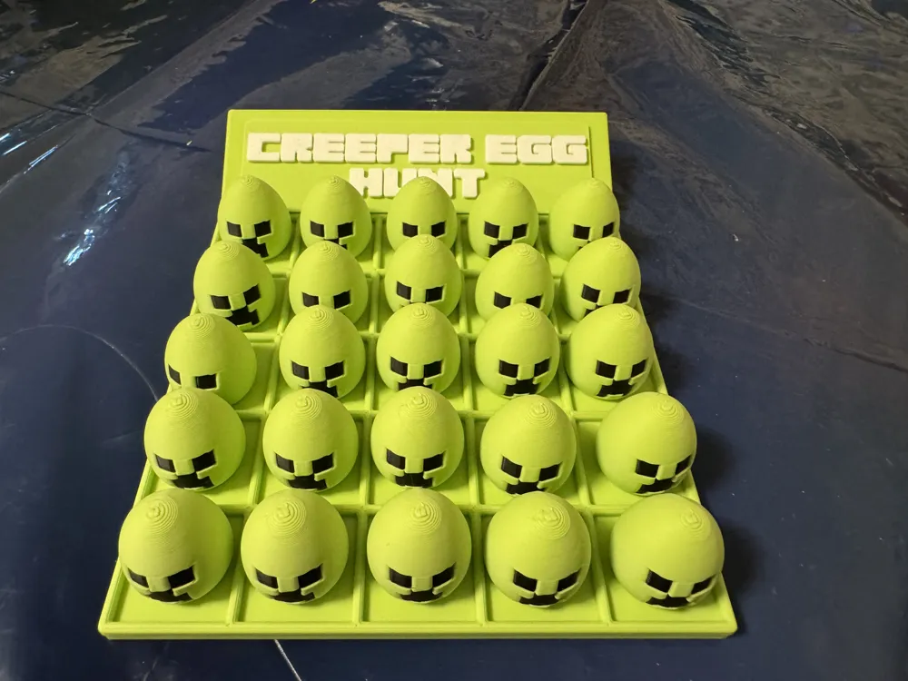 Minecraft Creeper Easter Egg Hunt – Creeggs by Paulies Prints ...