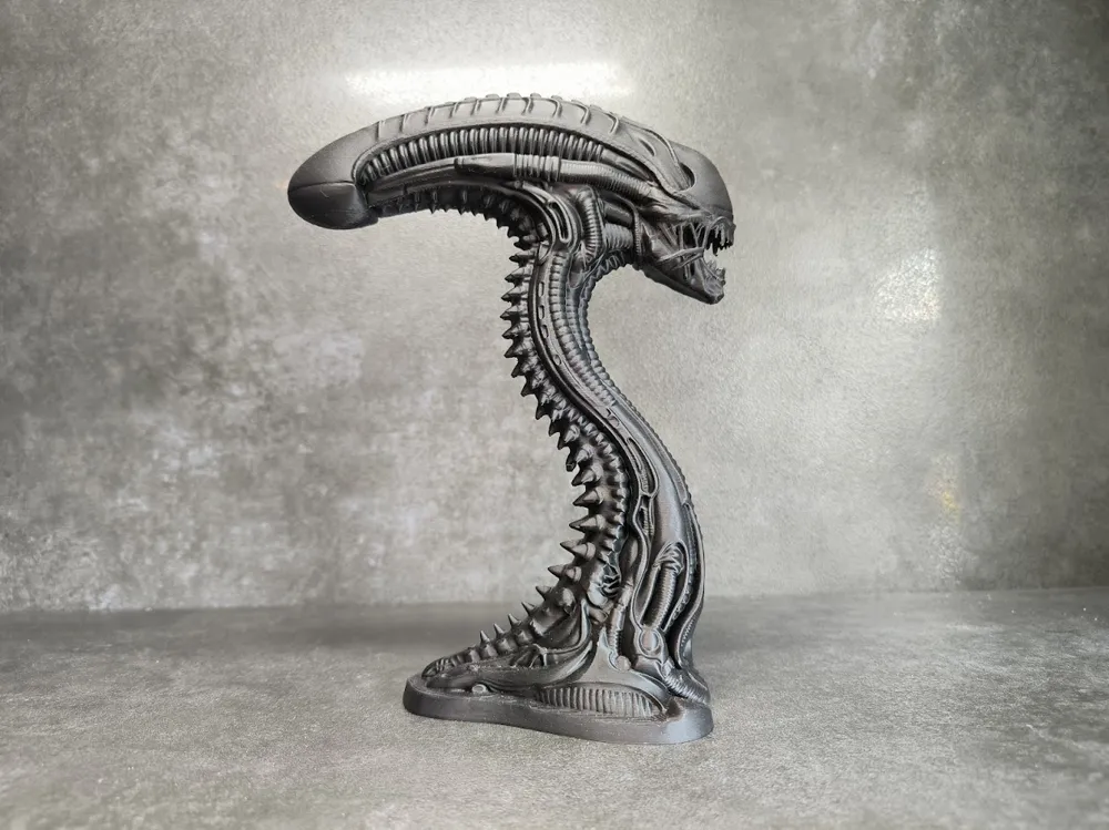 Alien Headphone Stand - Free 3D Print Model - MakerWorld