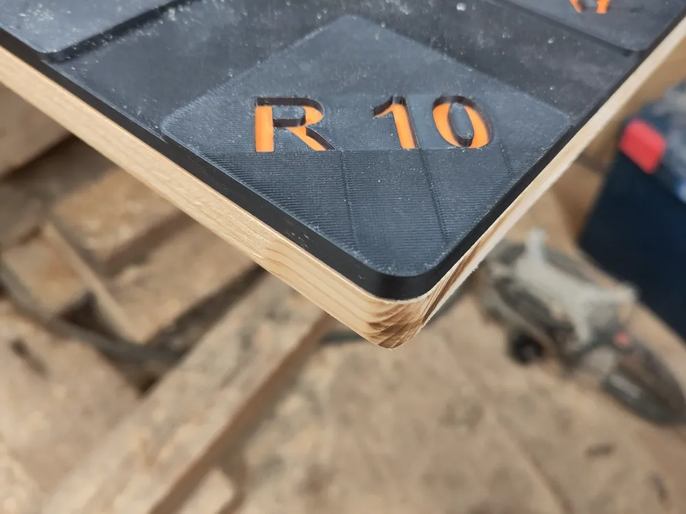 Radius gauge R5, R10, R15, R20 for routers by Bukenya - MakerWorld