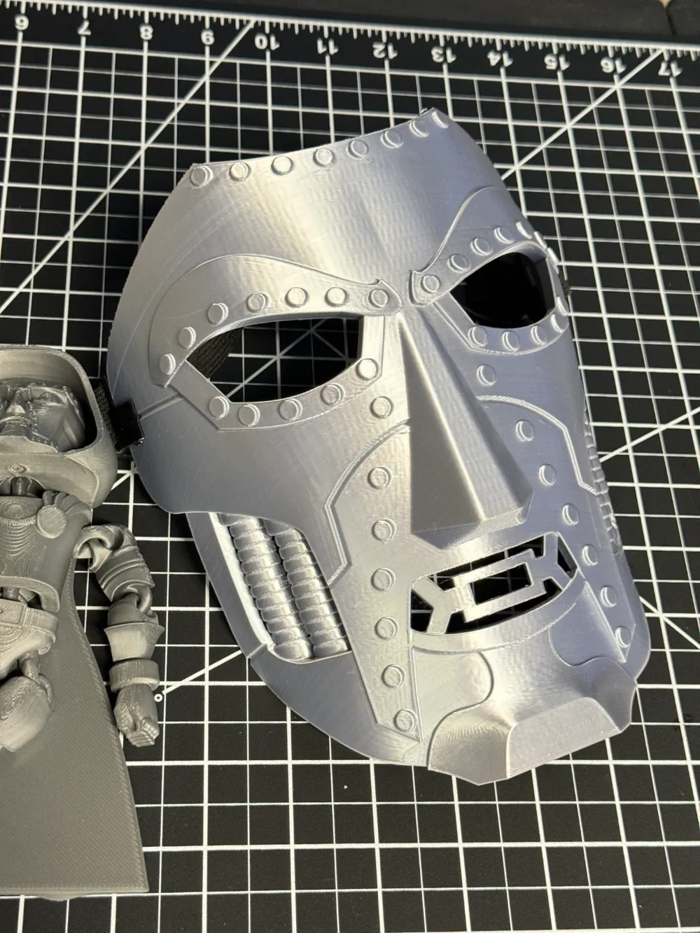 Classic Doctor Doom Mask by Army of Won - MakerWorld