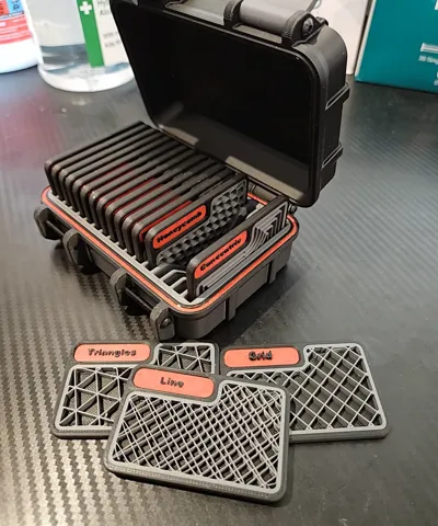 Infill Swatches (Bambu Lab) by p666bucMakerWorld: Download Free 3D Models