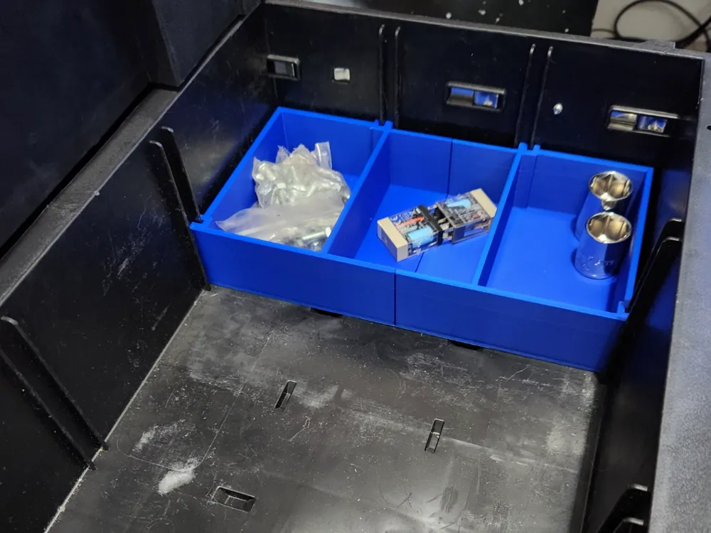 Kobalt Casestack Triple Drawer Insert by Cwand1 - MakerWorld