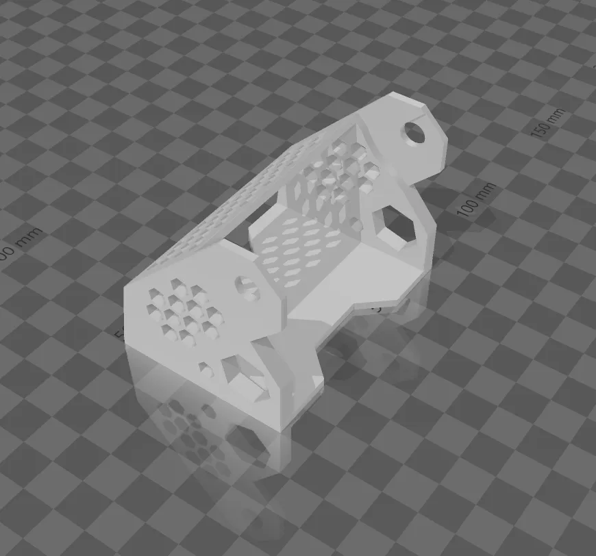 Cable Chain Under Desk for 3M Command Strips Remixed by DaveyJohnPrints ...