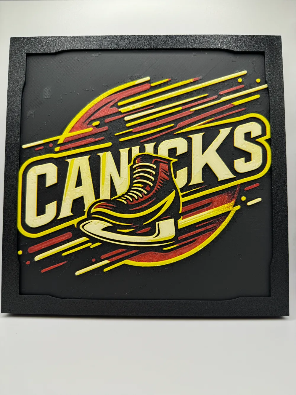 Vancouver Canucks - Modern Flying Skate by Canadian Gamer - MakerWorld