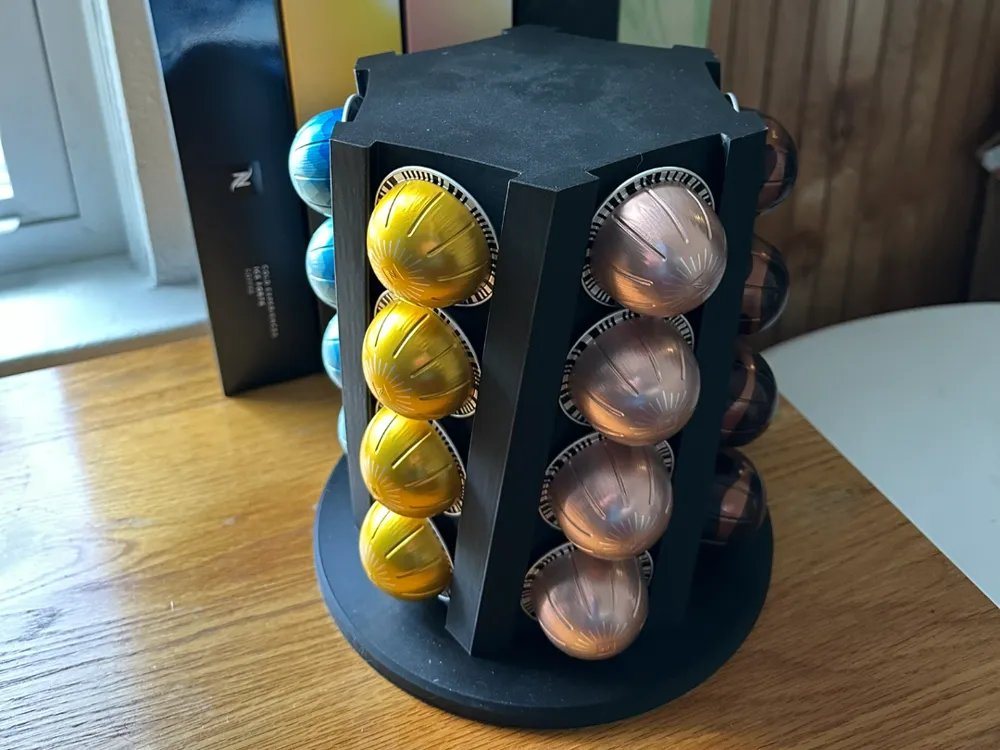 Nespresso Vertuo Capsule Pod Holder — Rotating Remixed by zoroseerus ...