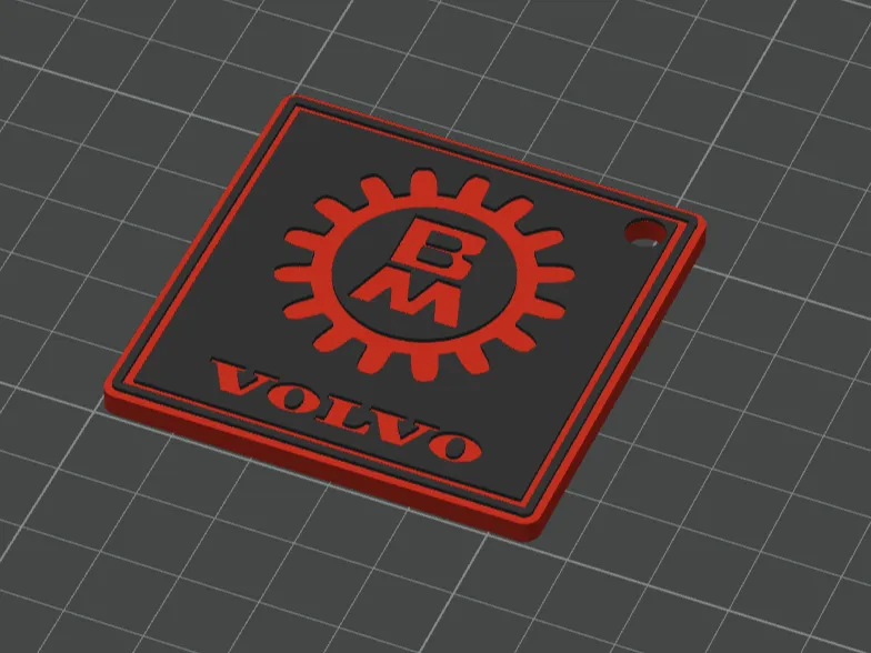 BM VOLVO keychain - Free 3D Print Model - MakerWorld