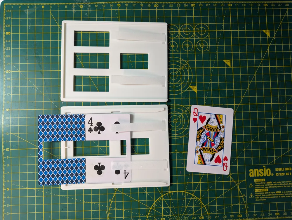 Zig Zag card trick by Scriptic MakerWorld: Download Free 3D Models