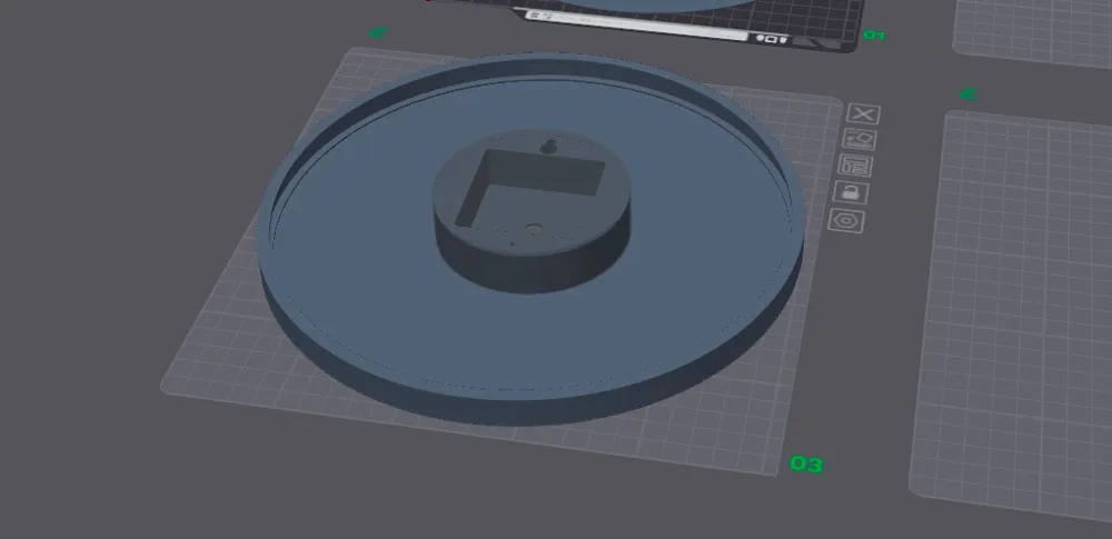 LED ring enclosure for 245mm Wall Clock by cP3D by JRoQ - MakerWorld
