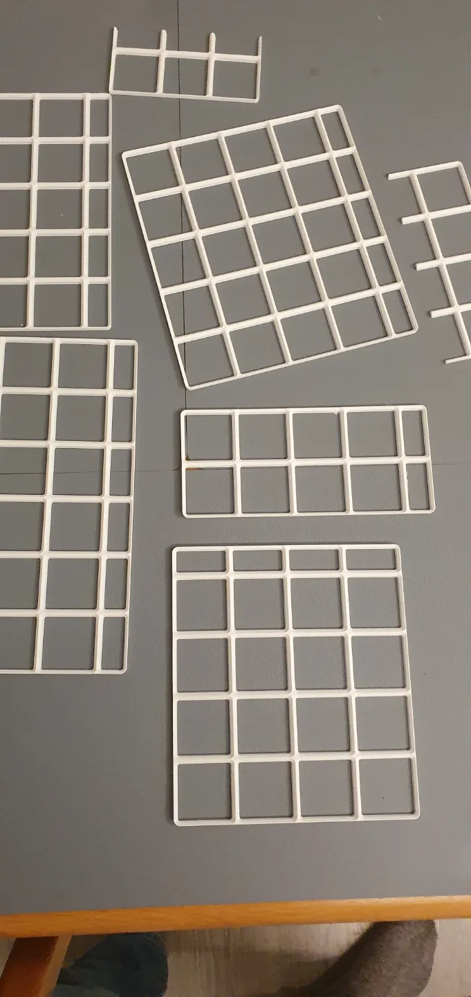 Gridfinity Simple Base, half grid - all sizes by Schmidsfeld - MakerWorld