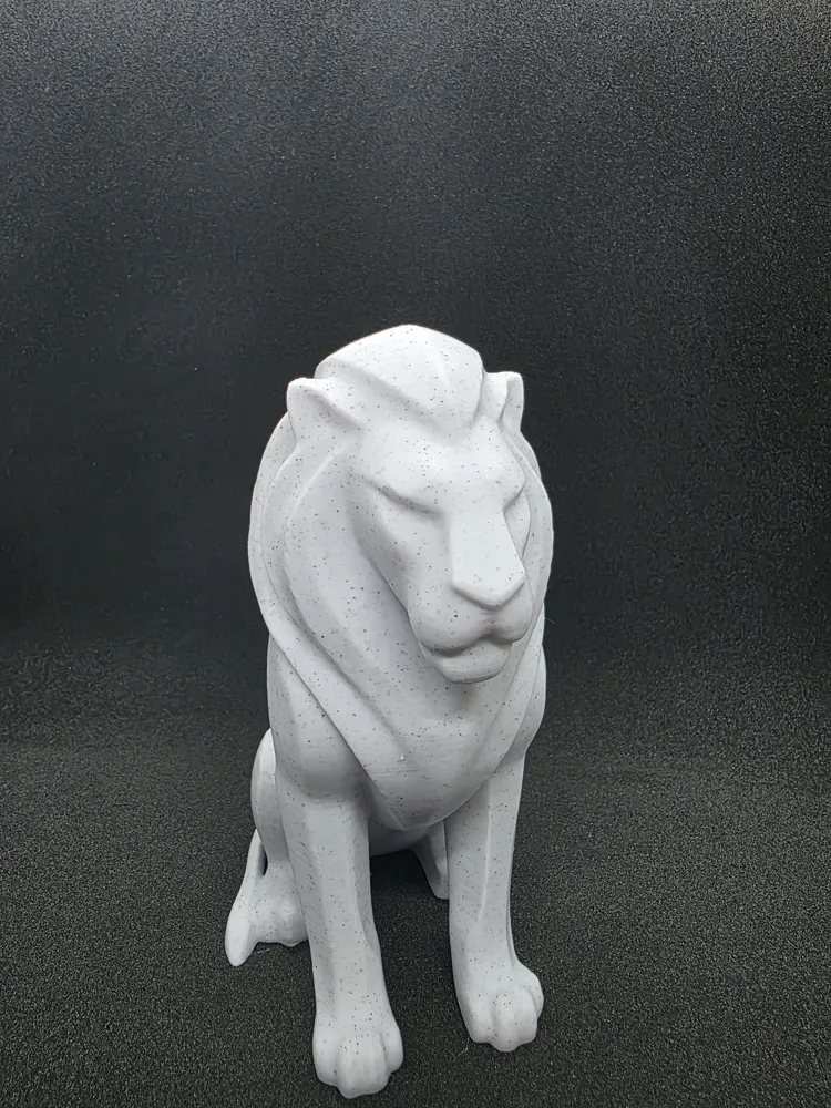 Sleek Lion Statue by Chiodoz3D MakerWorld: Download Free 3D Models