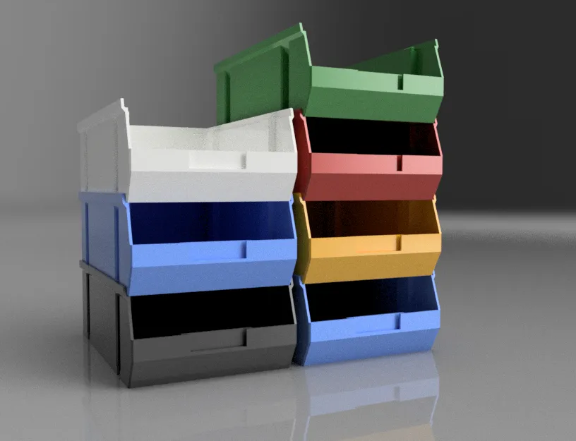 Original Organizer Box Stackable by vajcnerd - MakerWorld