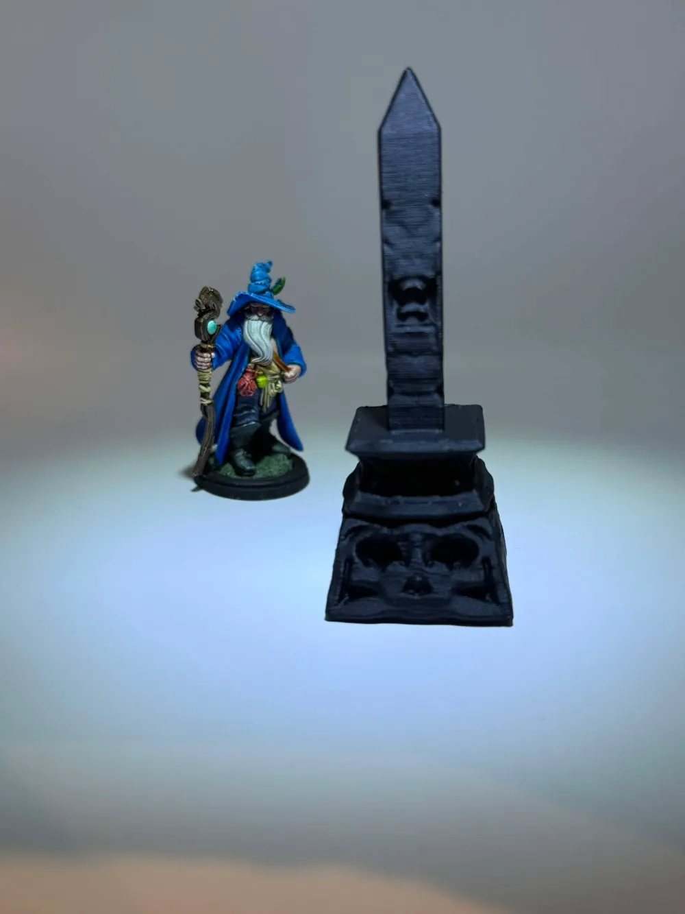 Skull pillar / Pylon - DND Scatter terrain by everythingDND - MakerWorld