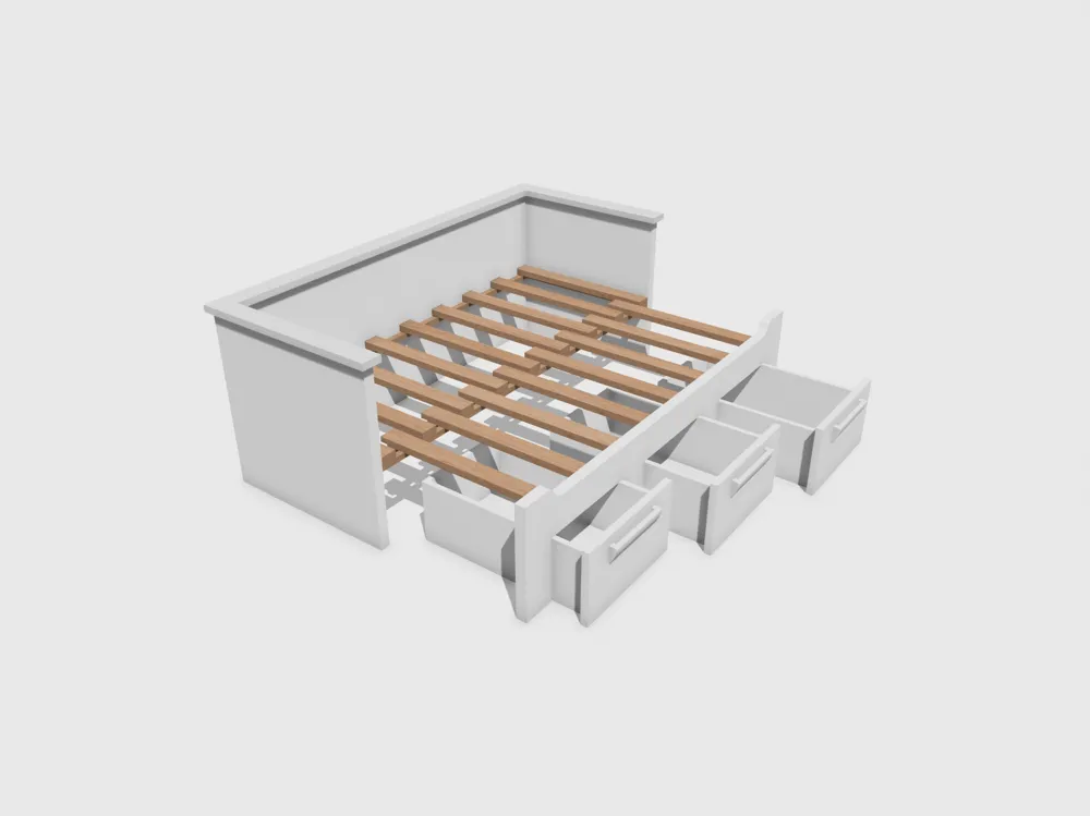 Miniature IKEA Hemnes by s0hm MakerWorld: Download Free 3D Models