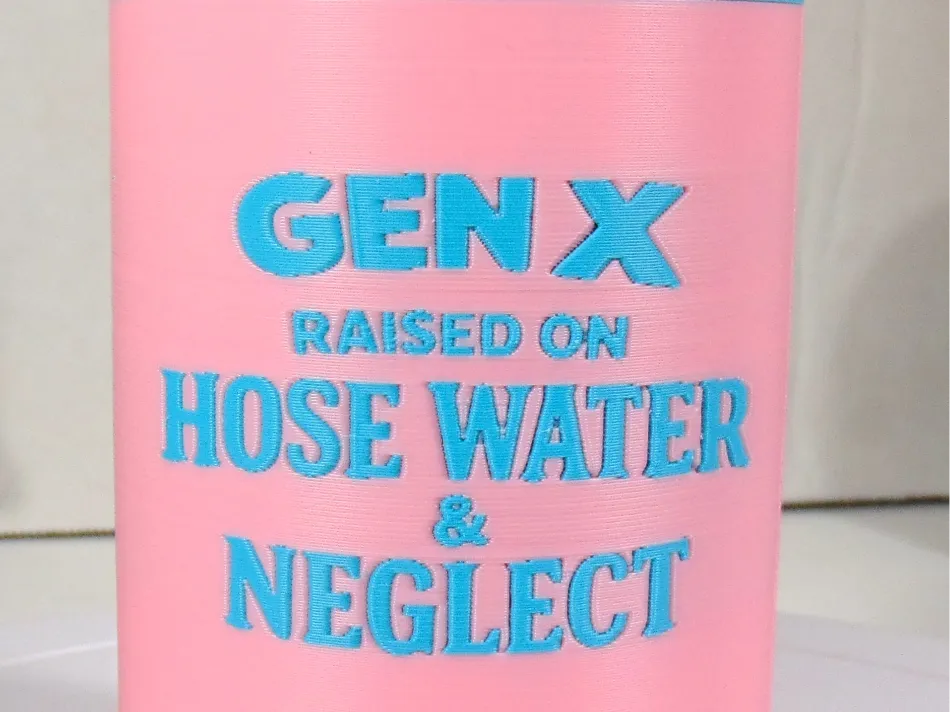 Gen-X Can Holder Koozie Screw Top - Free 3D Print Model - MakerWorld