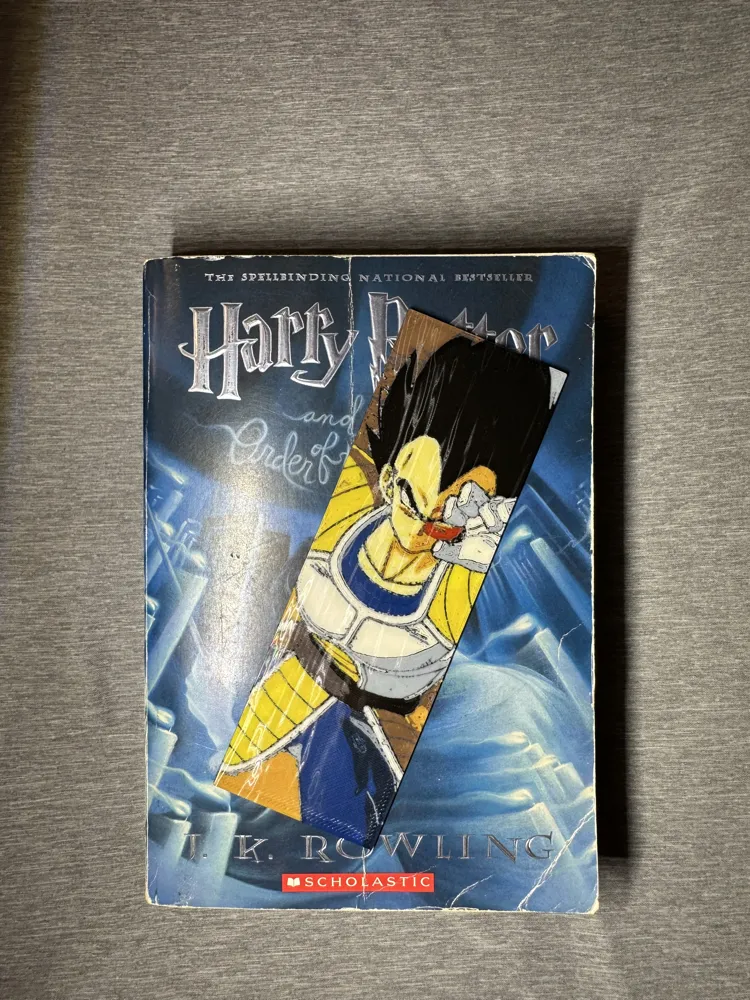 Vegeta Bookmark - Flatforge - Free 3D Print Model - MakerWorld