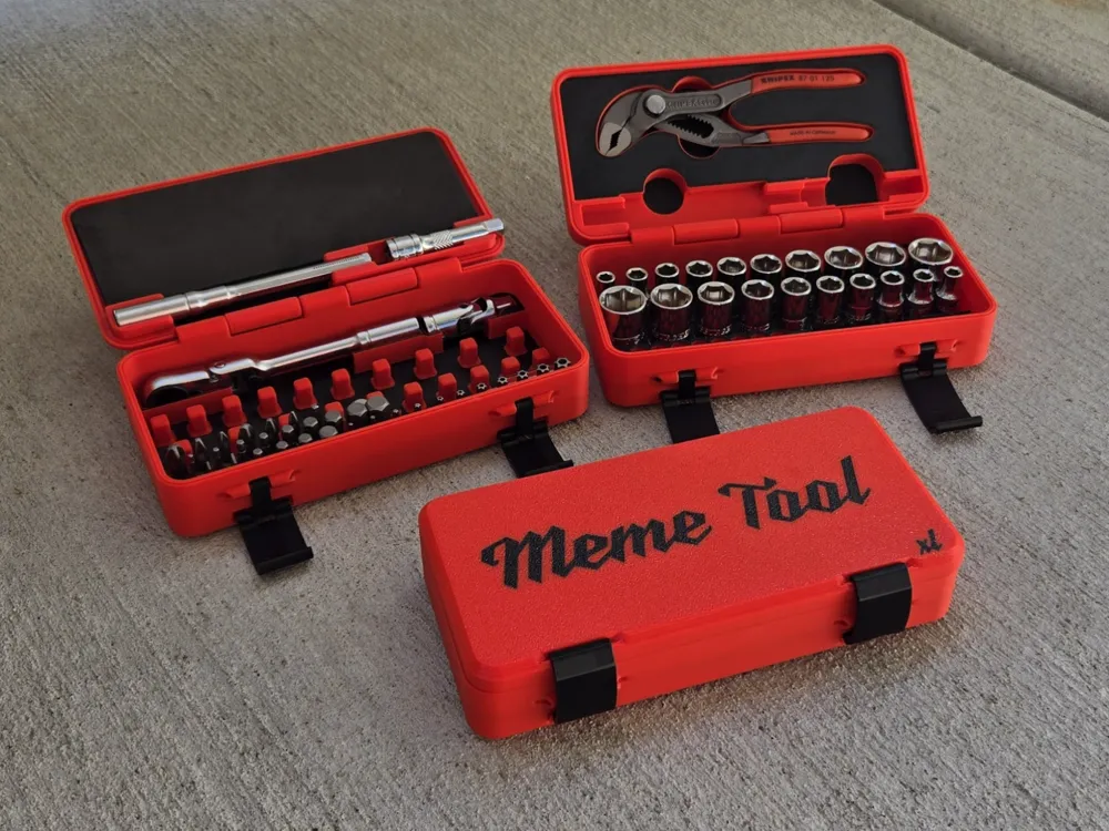 Meme Tool Box XL - Free 3D Print Model - MakerWorld