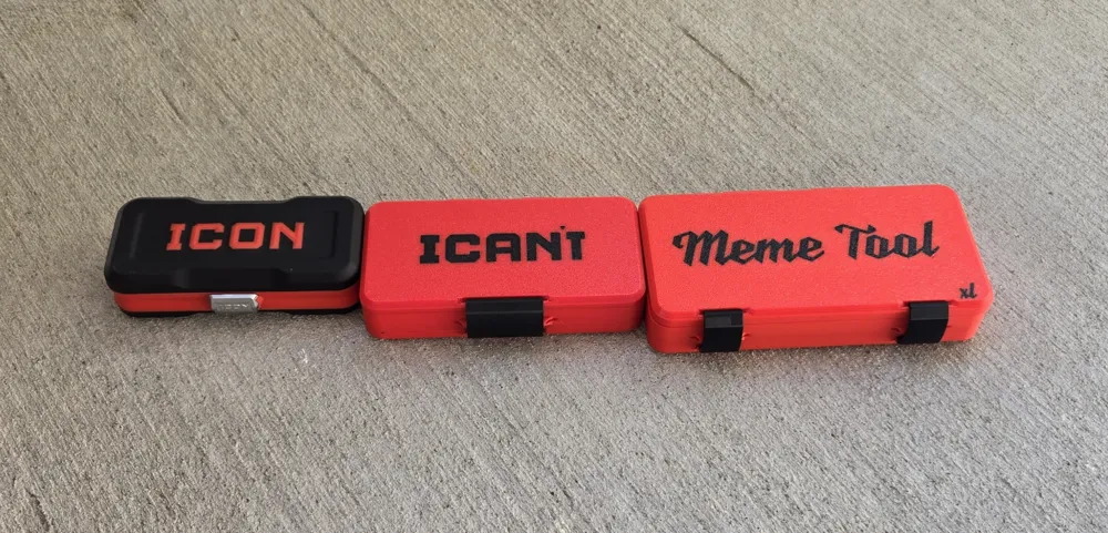 Meme Tool Box XL - Free 3D Print Model - MakerWorld