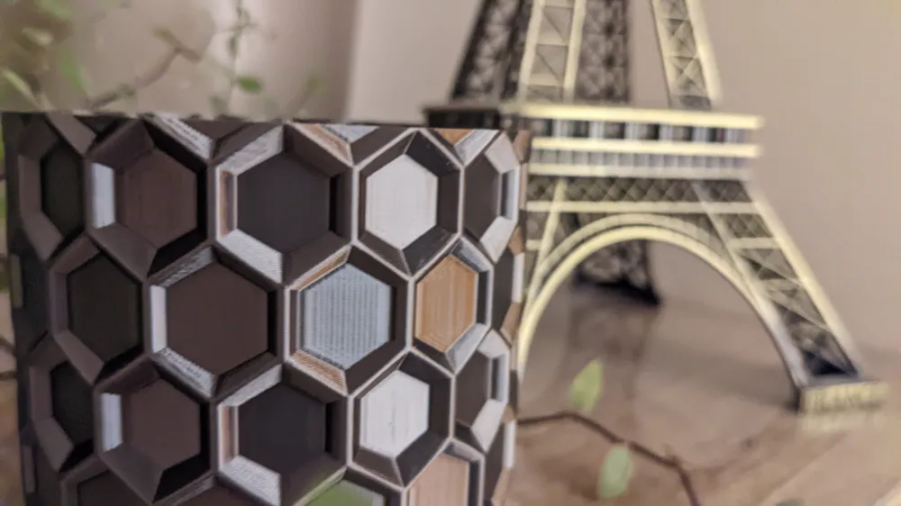 Hex vase | Vase mode by ralf.hoerhager - MakerWorld
