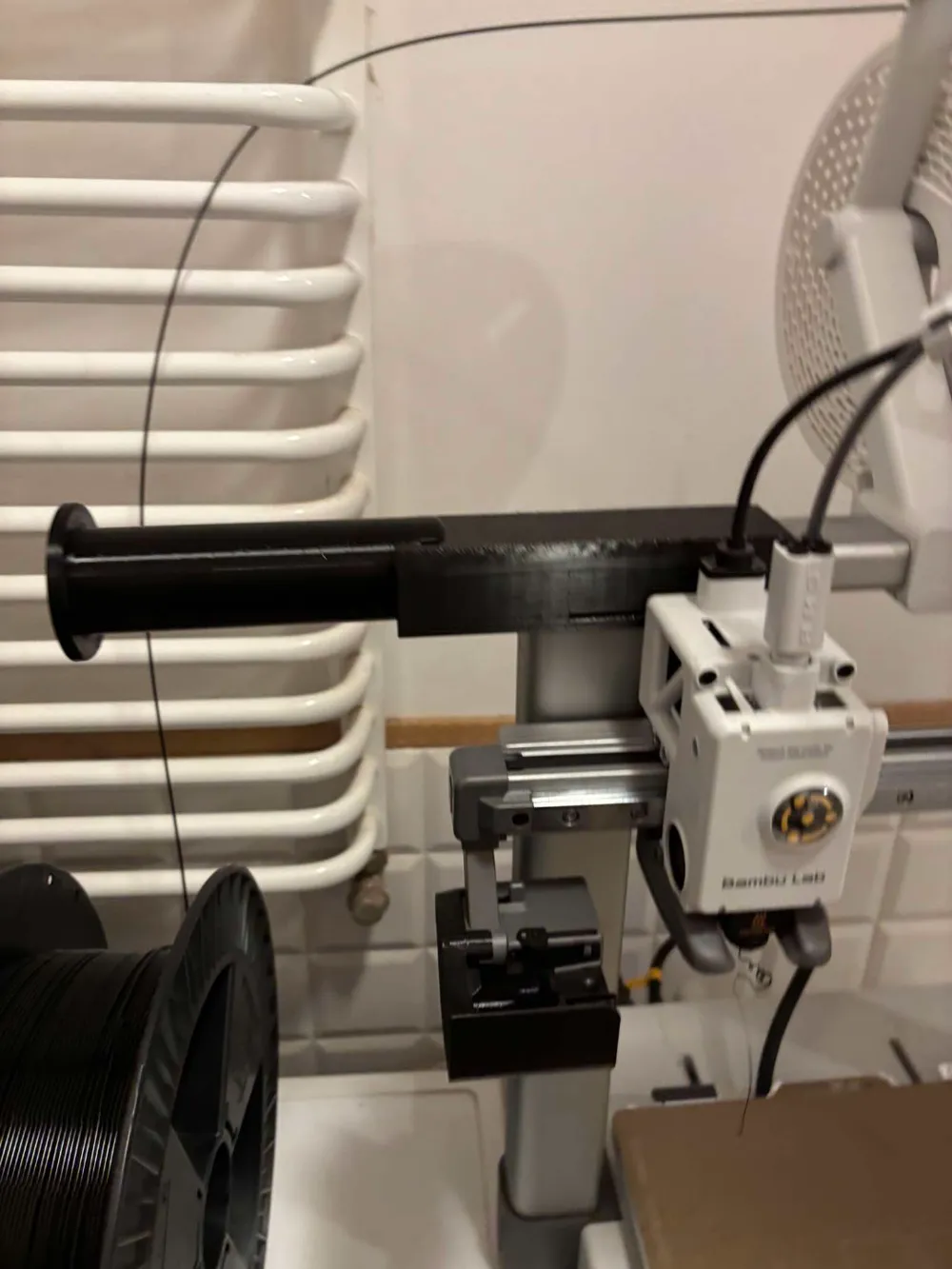 Bambu Lab A1 2kg Spool Holder - Free 3D Print Model - MakerWorld