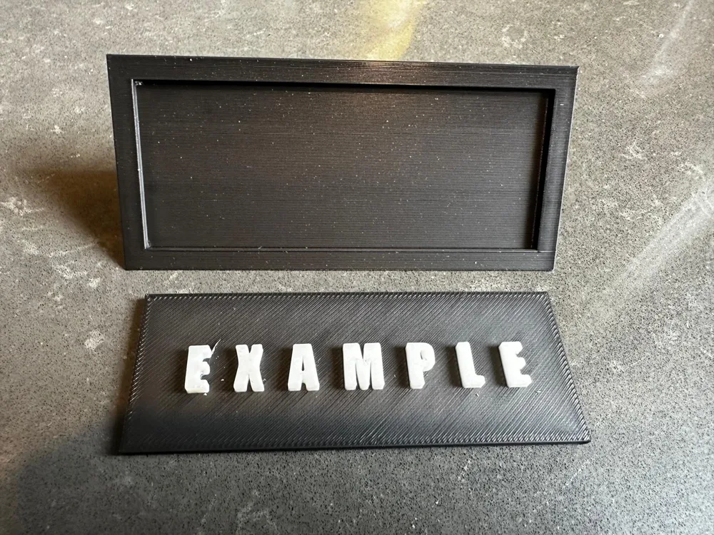 Tool cabinet label - Free 3D Print Model - MakerWorld