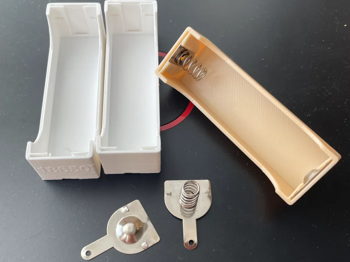 18650 holder - Free 3D Print Model - MakerWorld