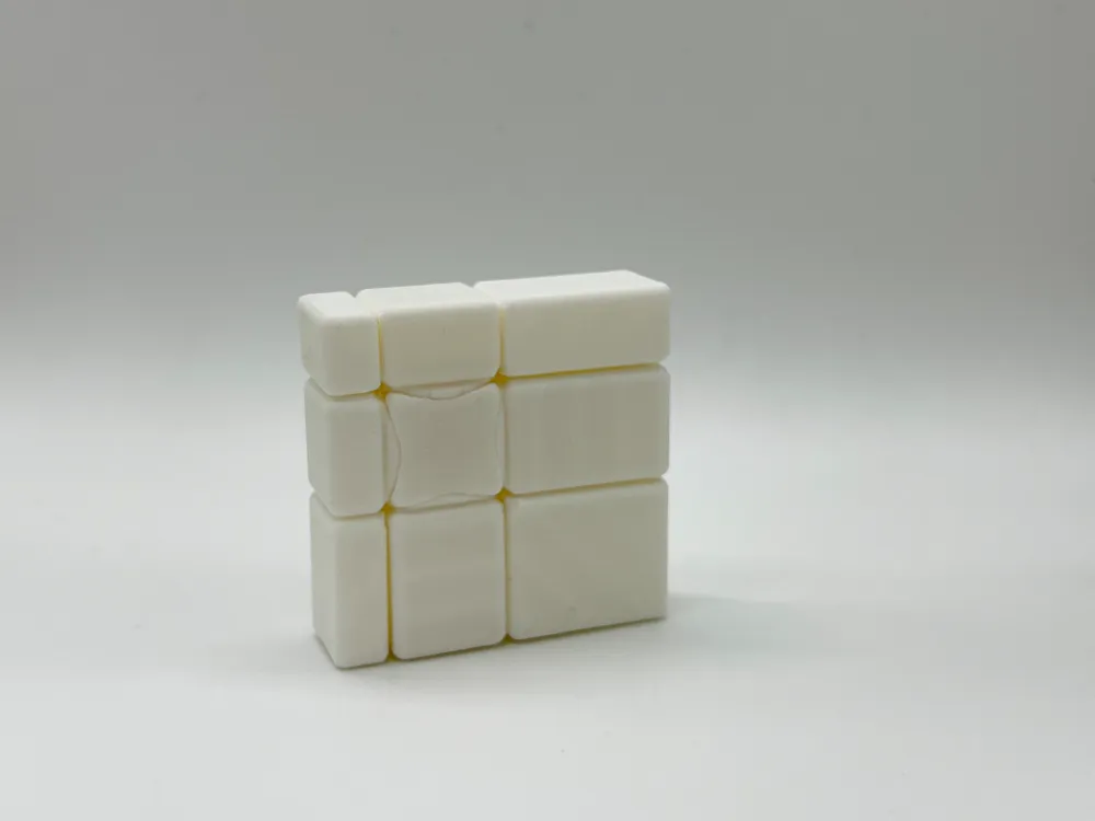 Floppy Mirror Cube Puzzle 1x3x3 V1.3 by CZJ Studio MakerWorld: Download Free 3D Models