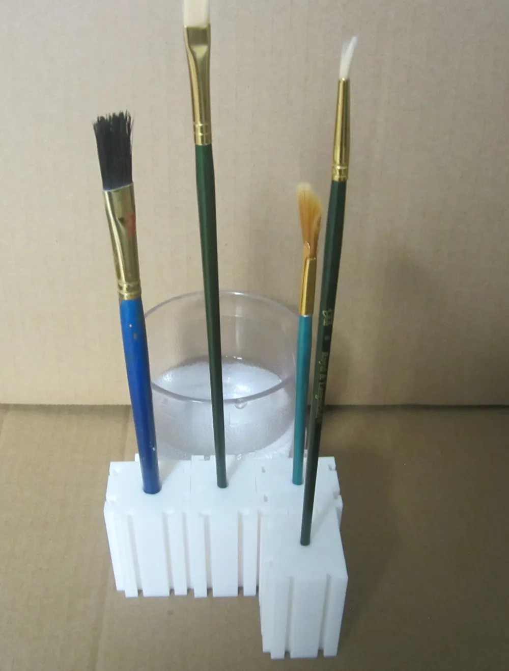 Modular Paintbrush Holder by fred MakerWorld: Download Free 3D Models