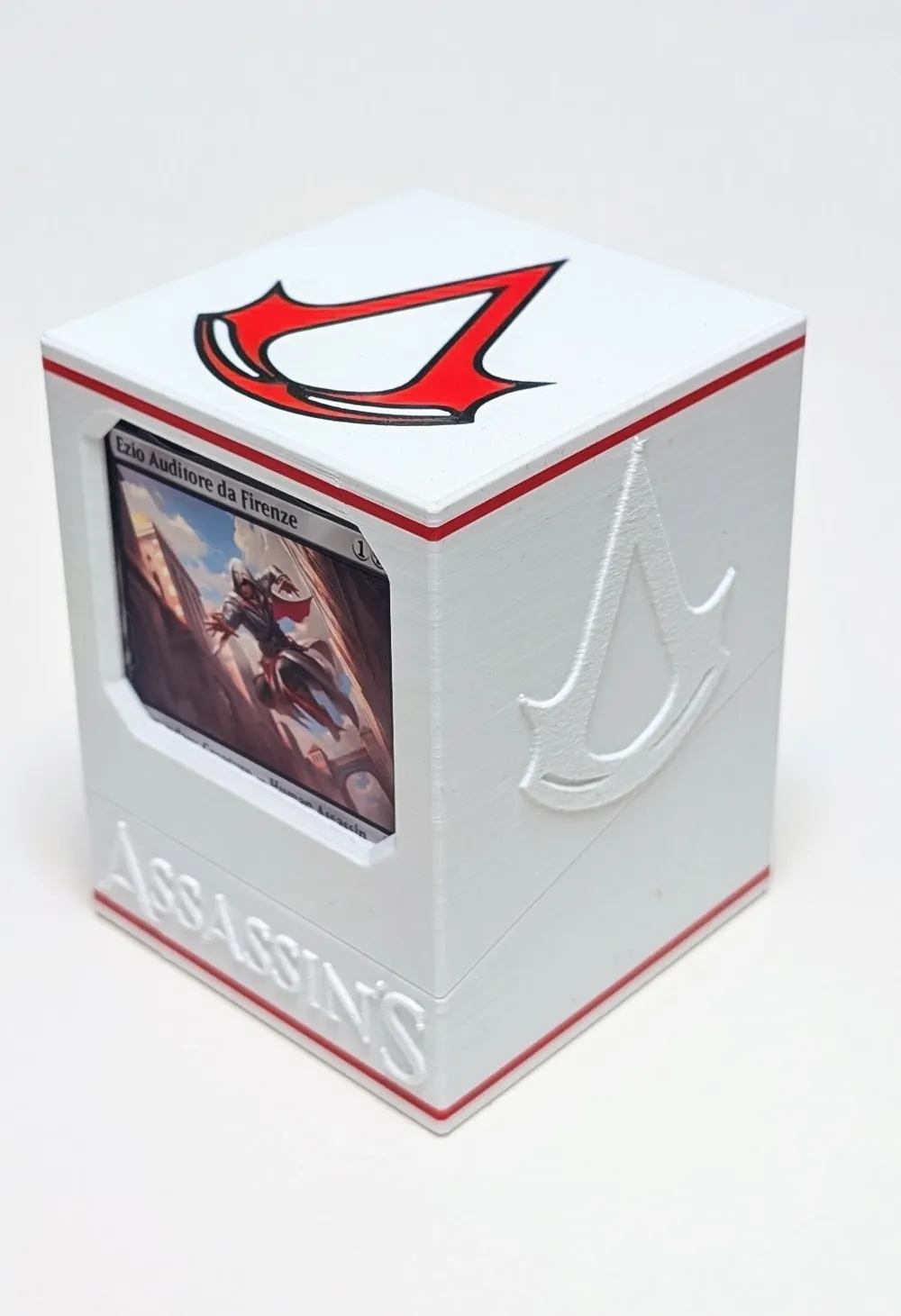 MTG Deck Box - Assassin's Creed Design - Free 3D Print Model - MakerWorld