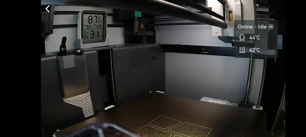 Rear Chamber Cover Hygrometer Mount by Mac_Prints MakerWorld: Download ...