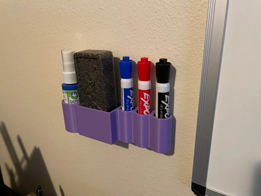 Dry Erase Maker Holder - 3 markers by trevorhise MakerWorld: Download ...