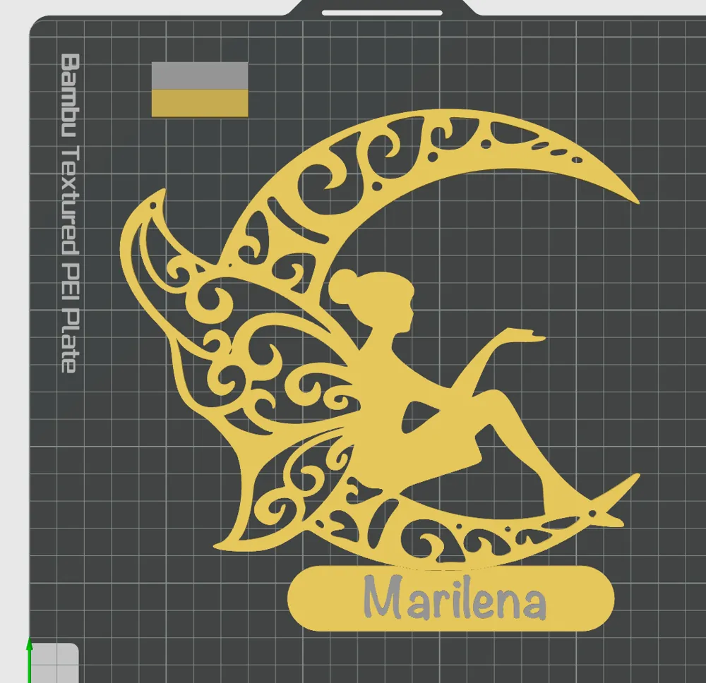 Personalized Nameplate Fee Remixed by Meli MakerWorld: Download Free 3D ...
