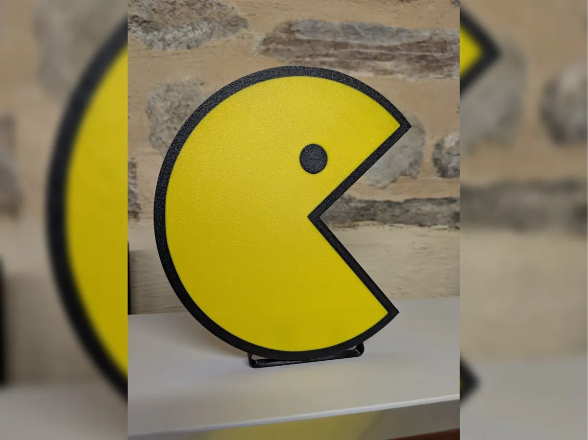 Lightbox PAC-MAN – The iconic character - Free 3D Print Model - MakerWorld