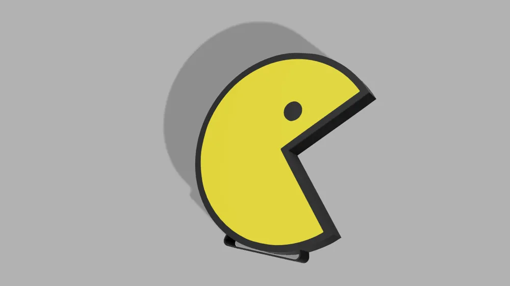 Lightbox PAC-MAN – The iconic character - Free 3D Print Model - MakerWorld