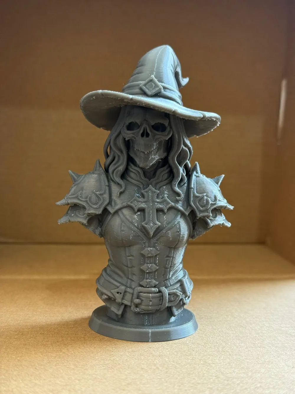 Undead Witch Bust – Gothic Horror Statue by Dafka MakerWorld: Download ...