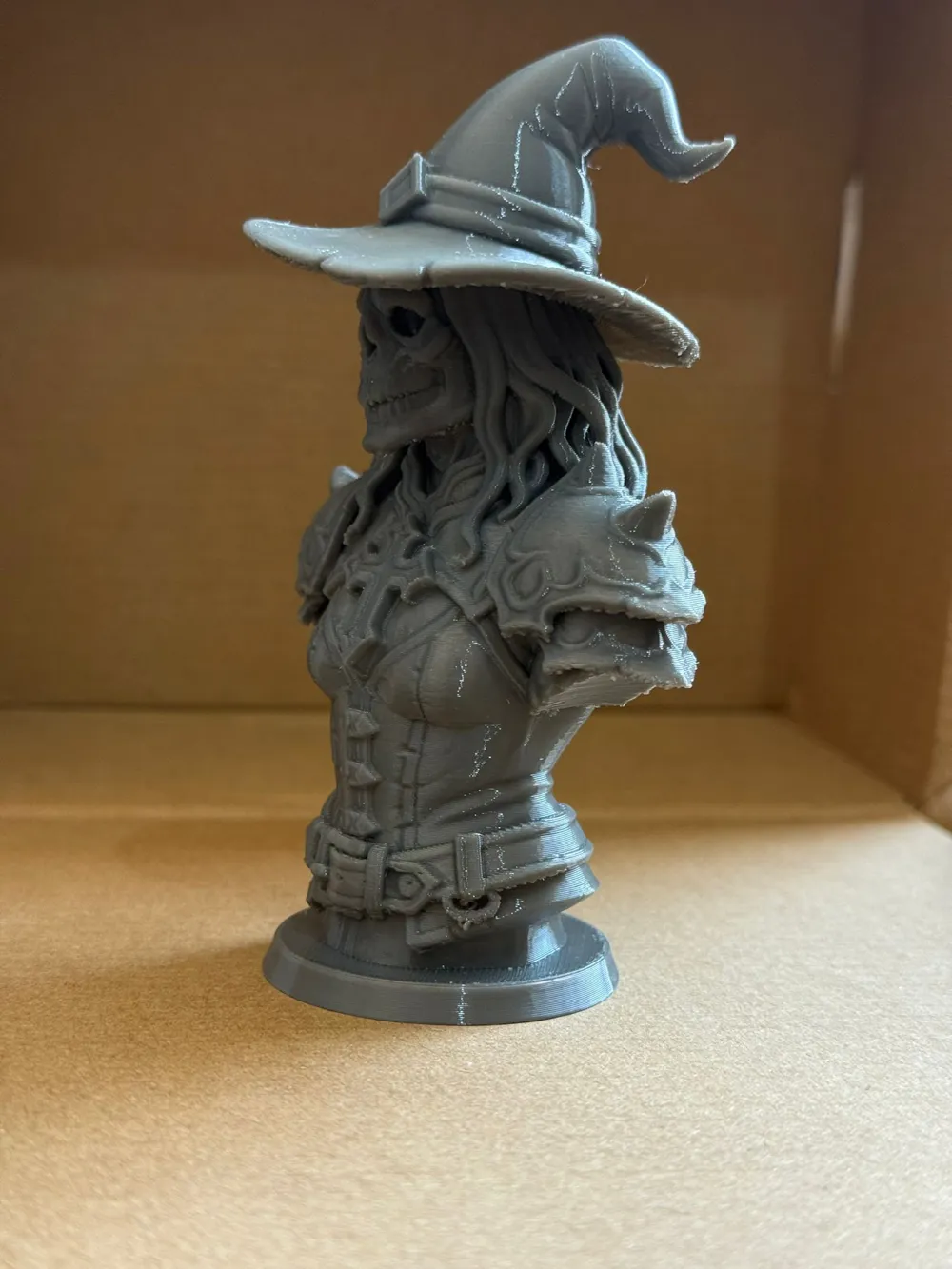 Undead Witch Bust – Gothic Horror Statue by Dafka MakerWorld: Download ...