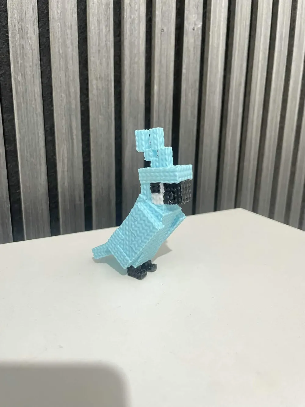 Knitted Minecraft Parrot - Free 3D Print Model - MakerWorld