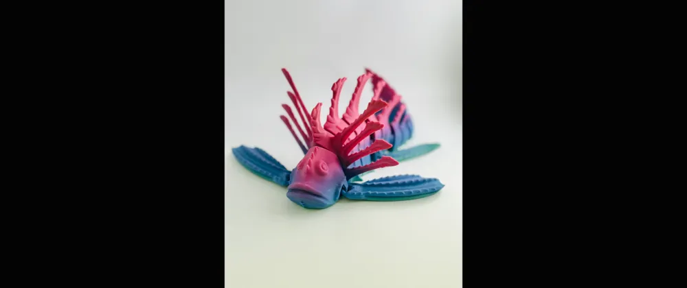Flexi Lion fish by Emporium3D - MakerWorld