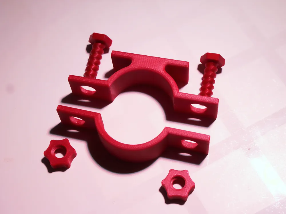 Pipe Clamp Mounting Kit for Street Signs by Maurelia MakerWorld ...